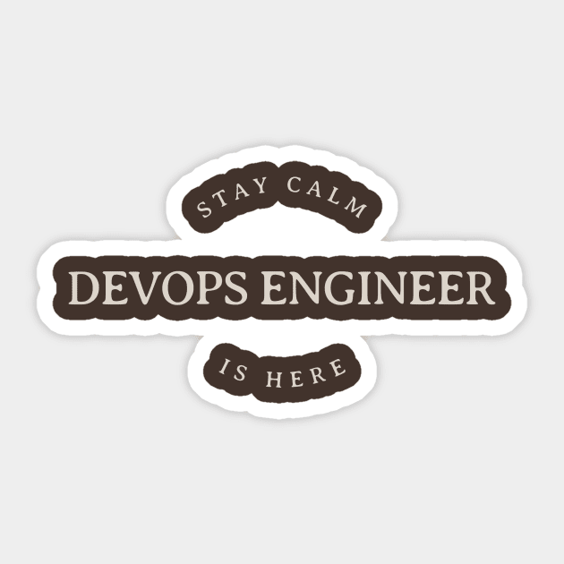 DevOps Engineer - Devops - Sticker | TeePublic